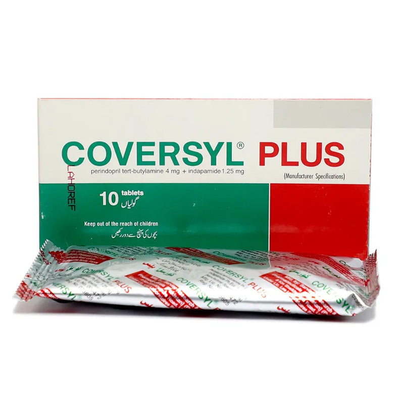 Coversyl Plus 4mg/1.25mg 10 Tablets – One Health