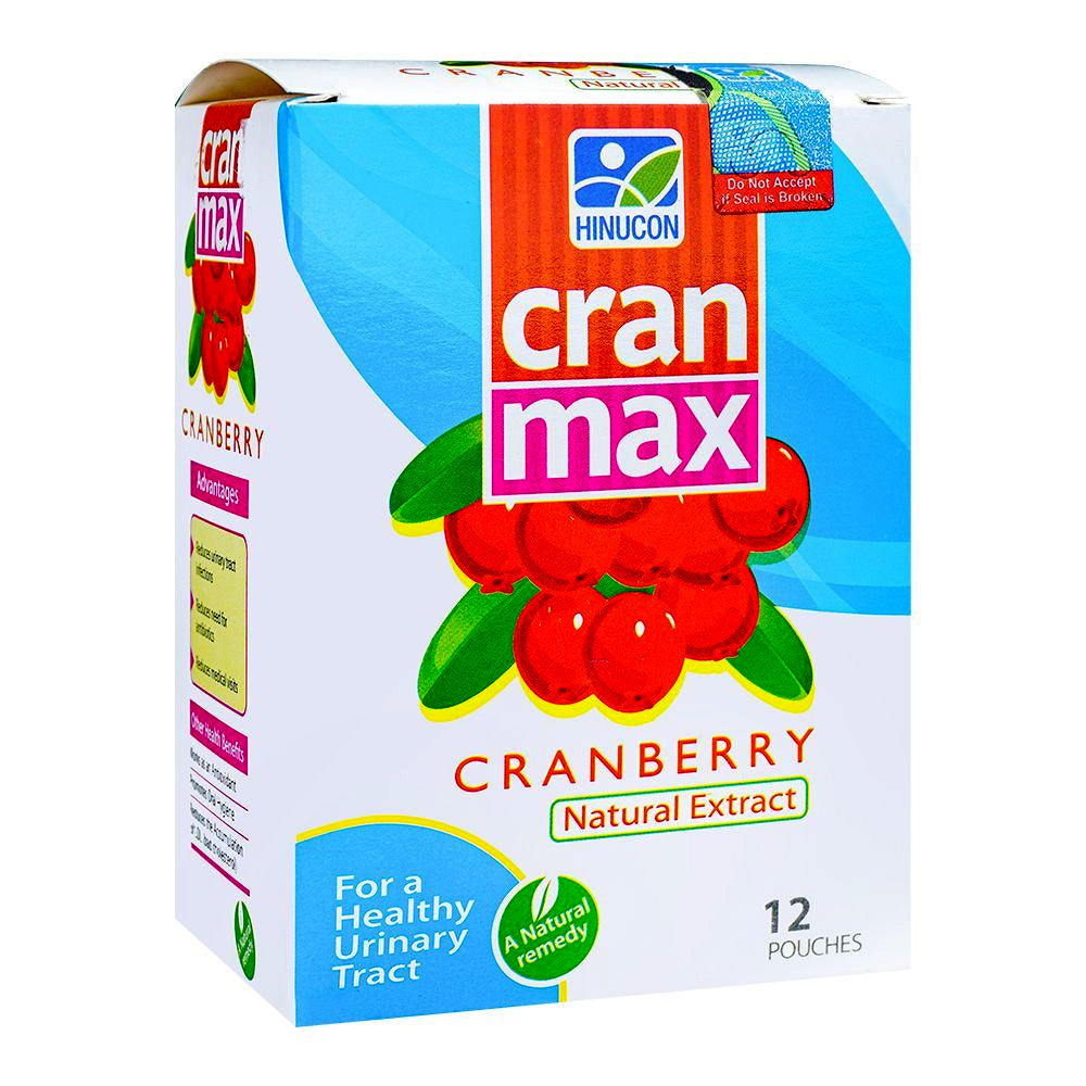 Cran Max 12 Pouches – One Health