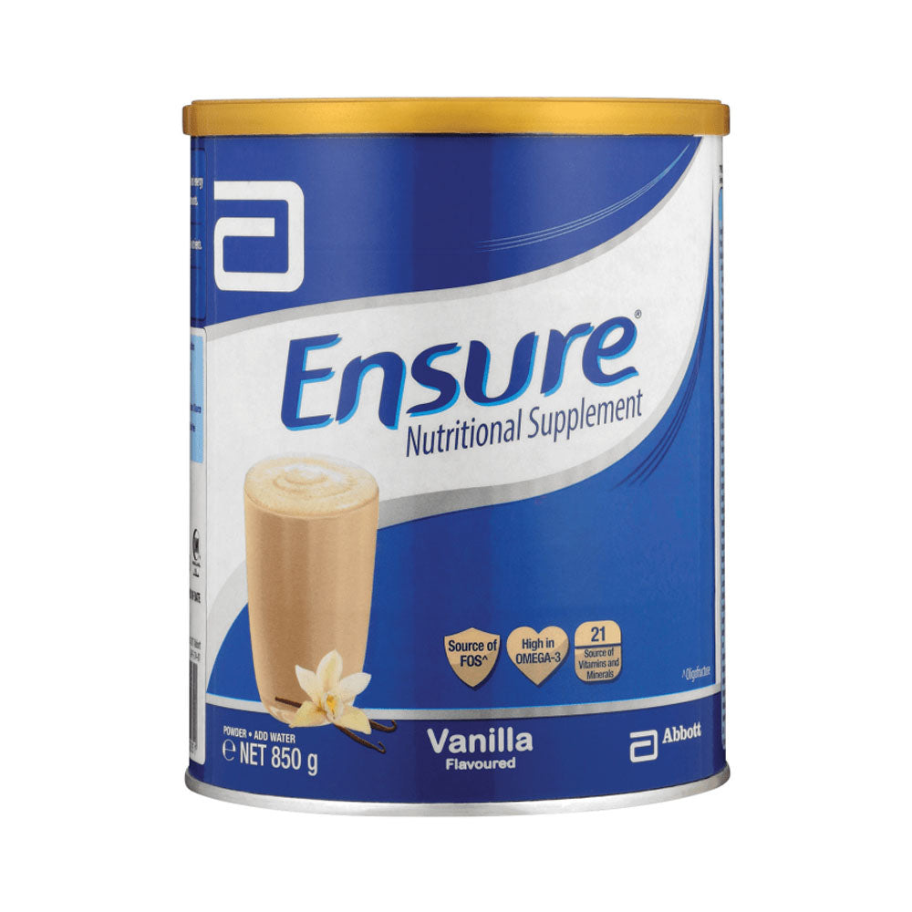 Ensure Vanilla Powder Milk 850g – One Health