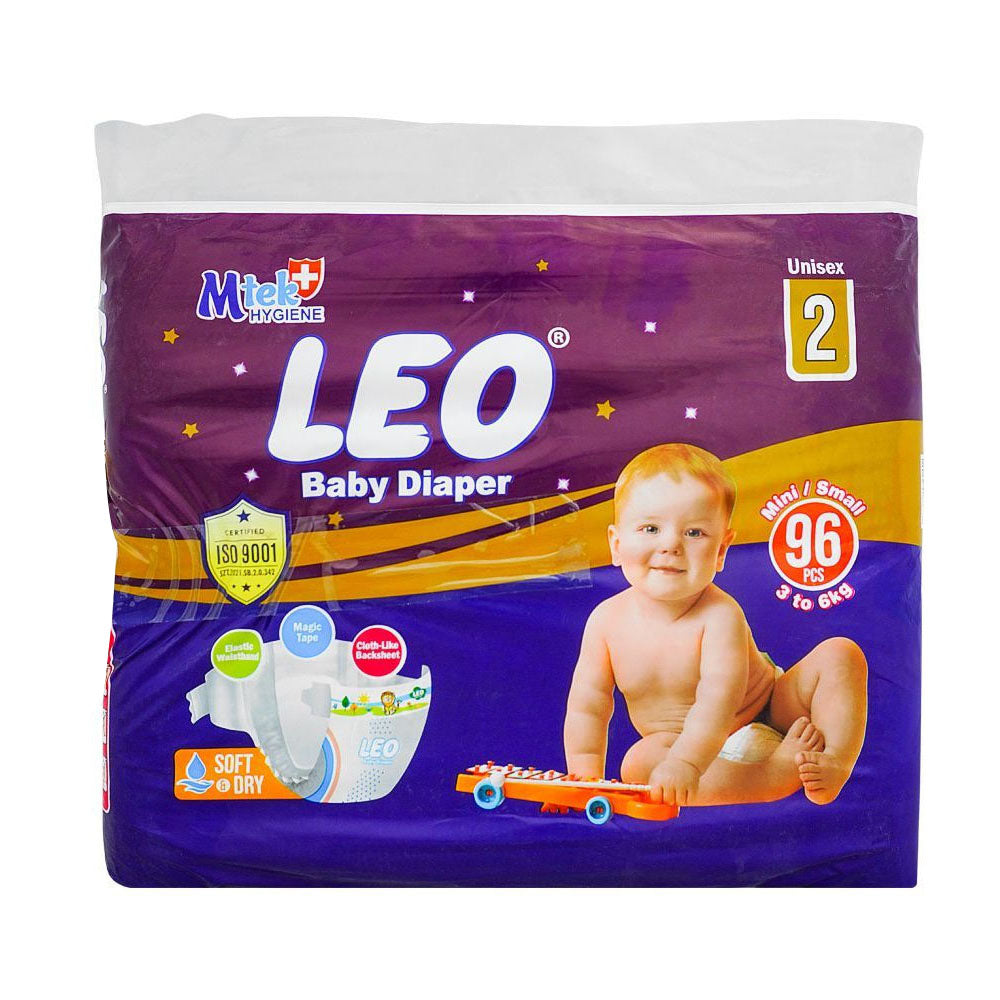 Leo Baby Daiper Super Mega Small 96pcs – One Health