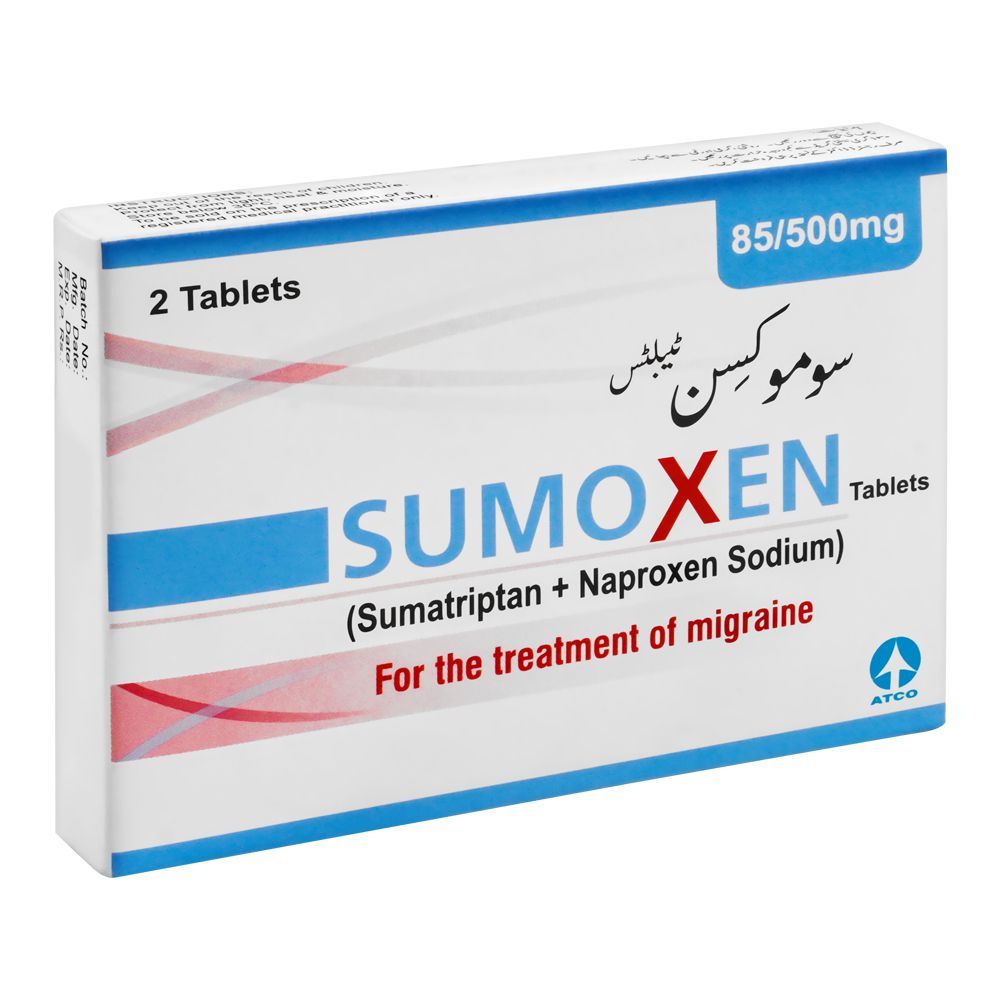 Sumoxen 85/500mg 2 Tablets – One Health