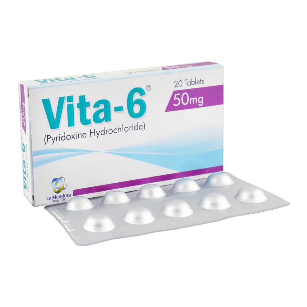Vita-6 50mg 20 Tablets – One Health