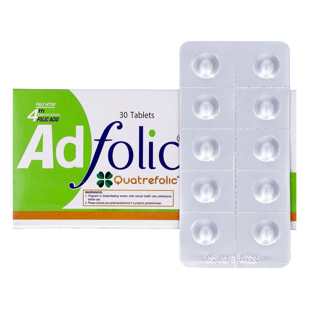 AD-Folic OD 600mcg 30 Tablets – One Health