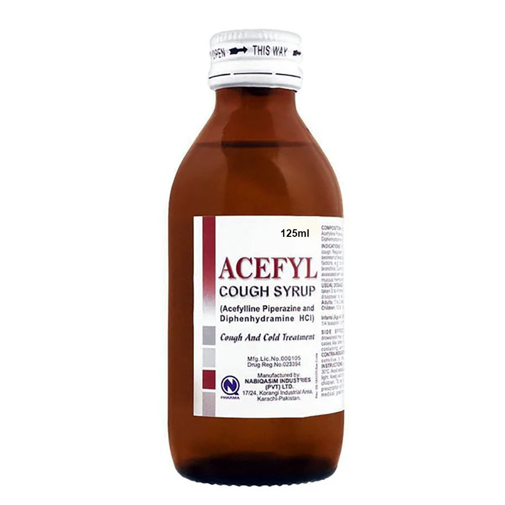 Acefyl Cough Syrup 125ml – One Health
