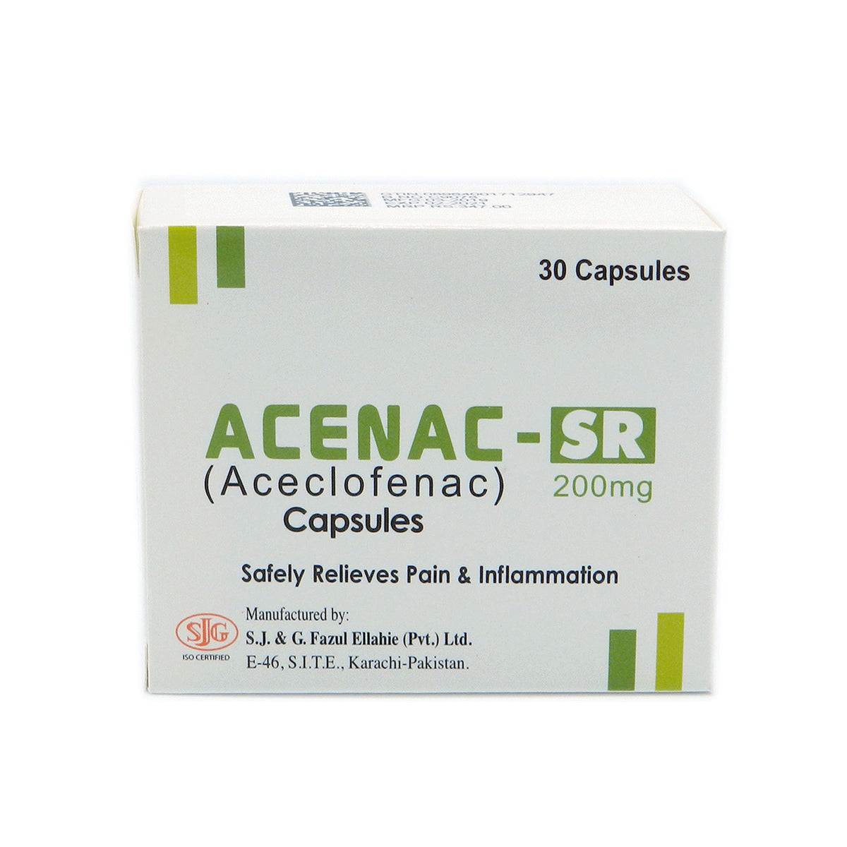 Acenac-SR 200mg 30 Capsules – One Health