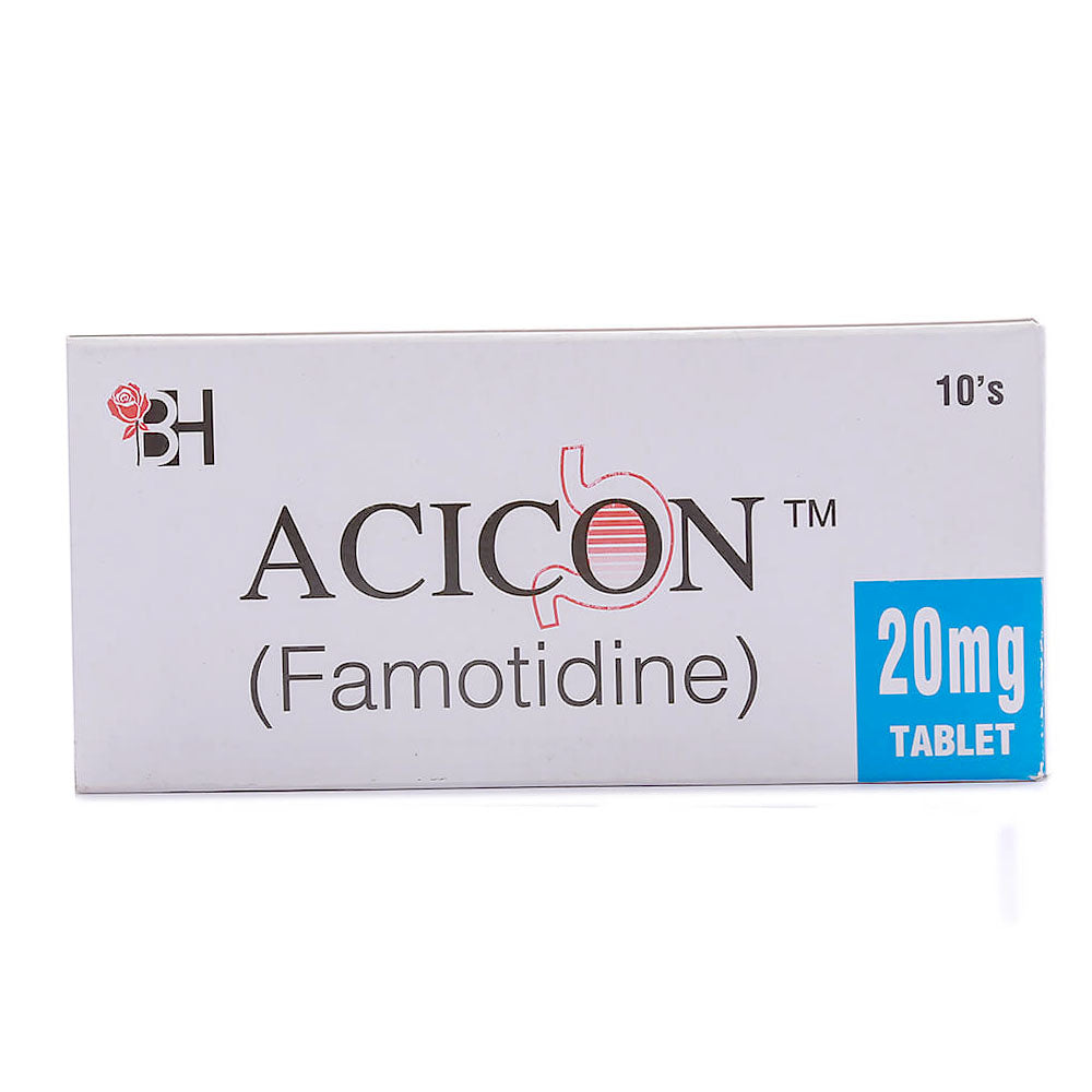Acicon 20mg 10 Tablets – One Health