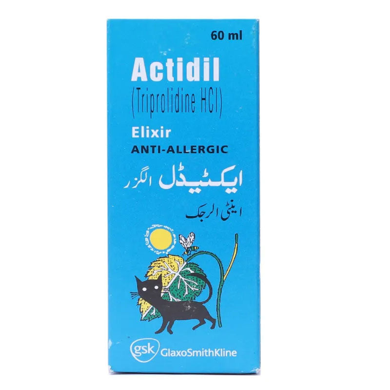 Actidil Elixir Anti-Allergic 60ml – One Health