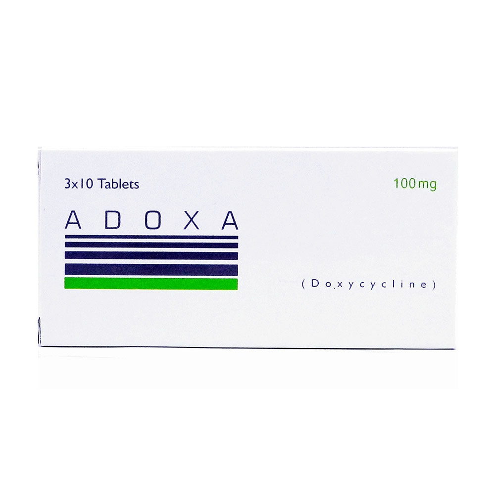 Adoxa 100mg 3x10 Tablets – One Health