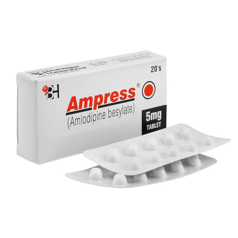Ampress 5mg Tablet 20's – One Health