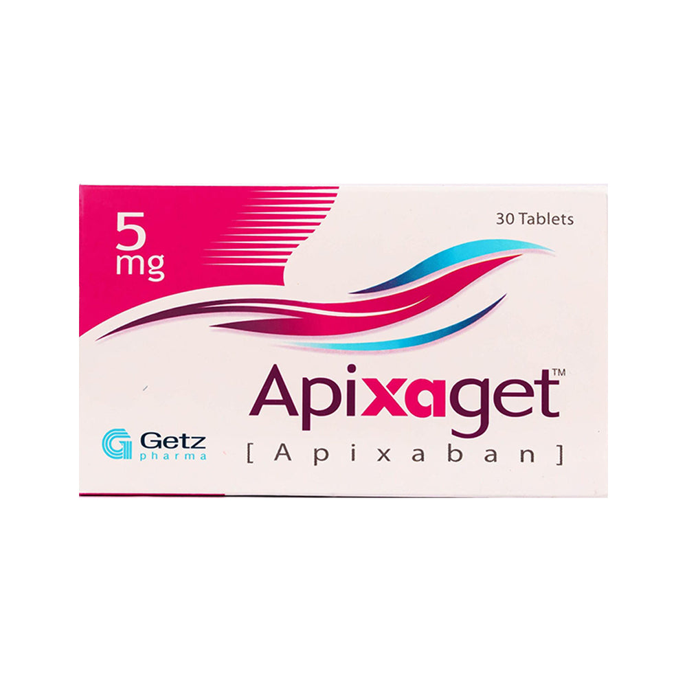 Apixaget 5mg 30 Tablets – One Health