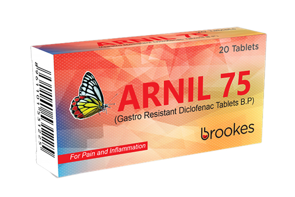 Arnil 75mg 20 Tablets – One Health