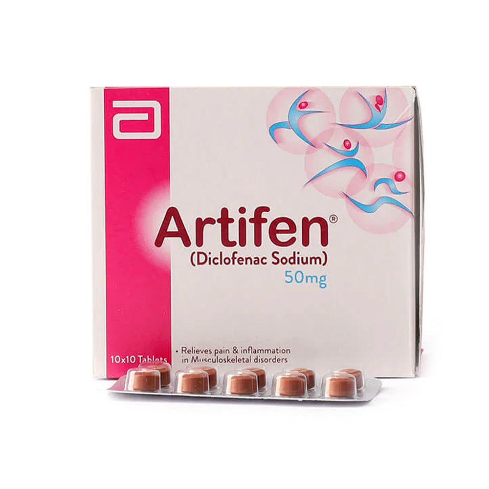 Artifen 50mg 10x10 Tablets – One Health