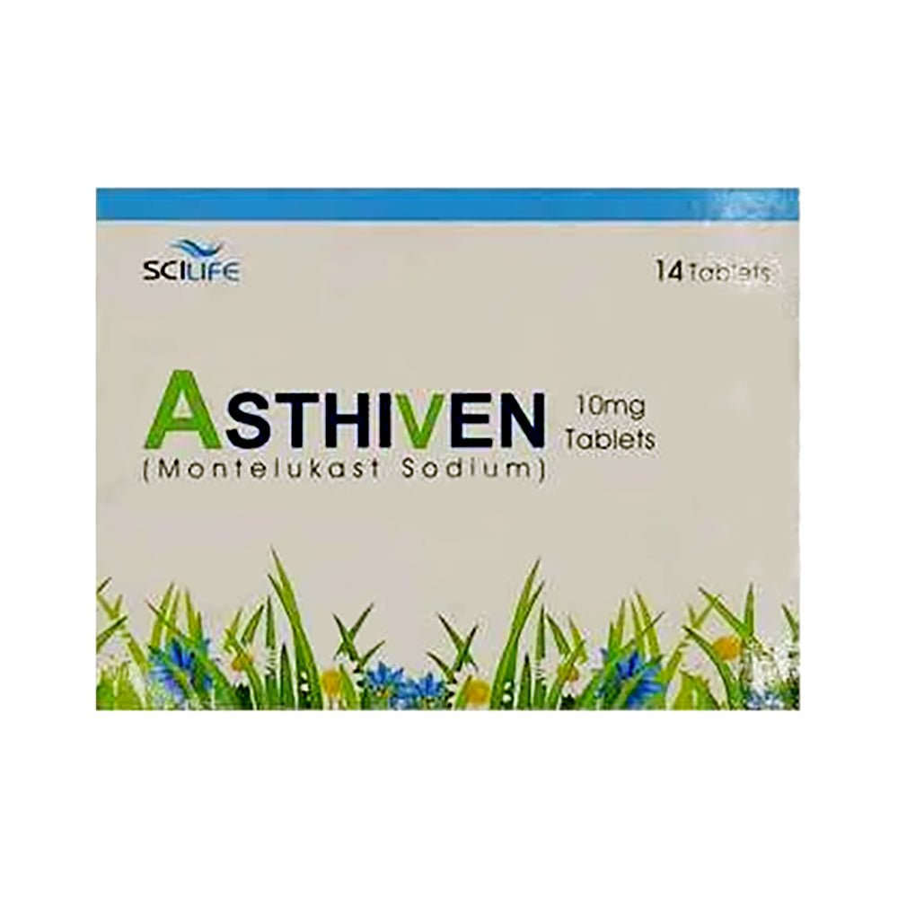 Asthiven 10mg 14 Tablets – One Health