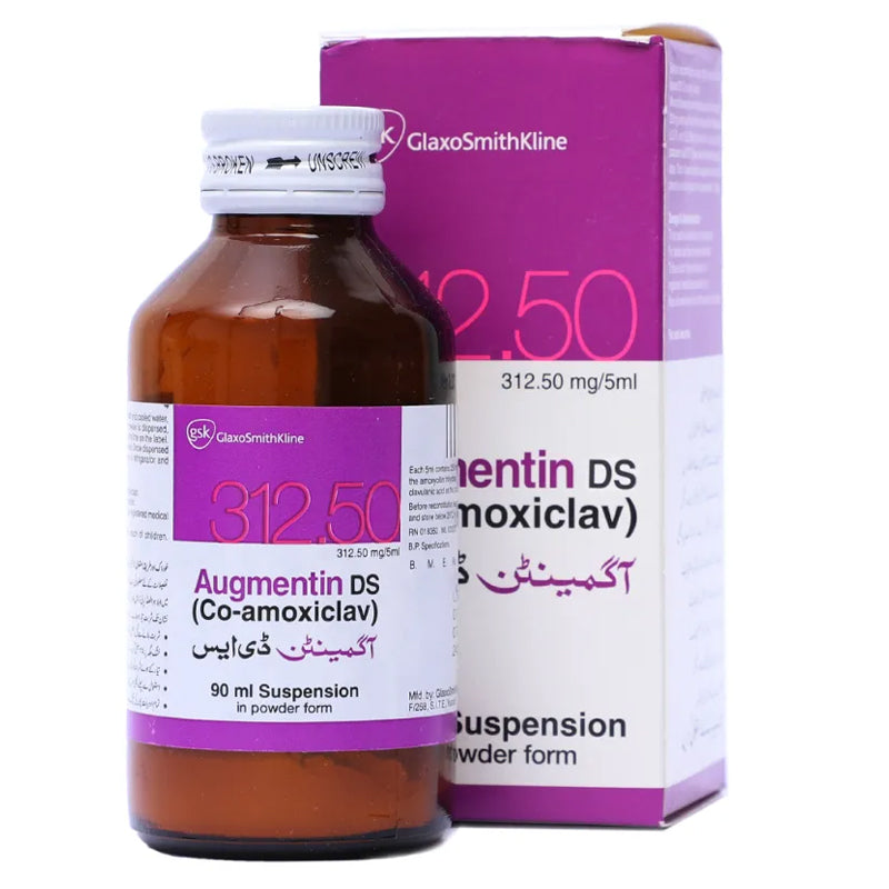Augmentin DS 312.50mg Syrup 90ml – One Health