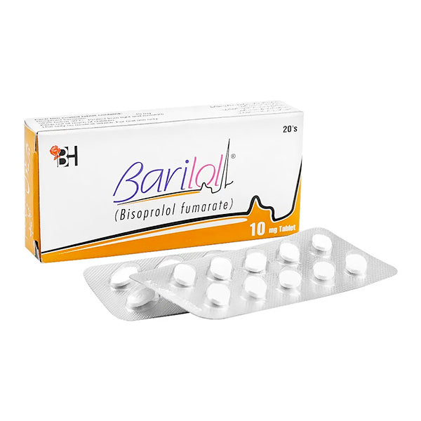 Barilol 10mg Tablets 20's – One Health