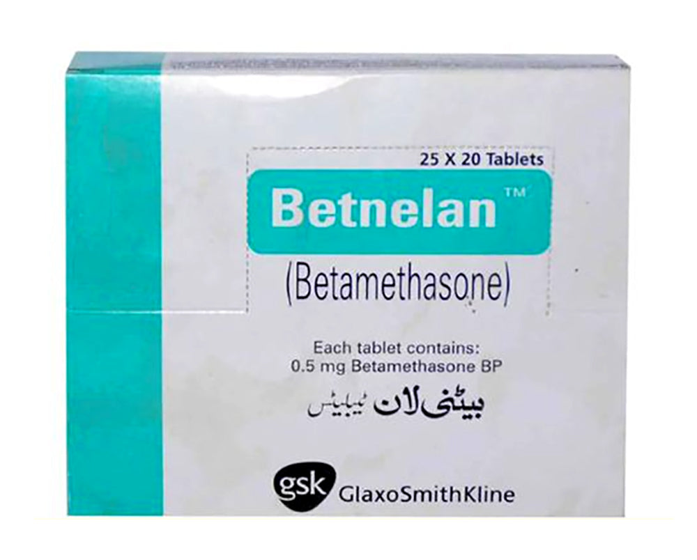 Betnelan 0.5mg 25x20 Tablets – One Health