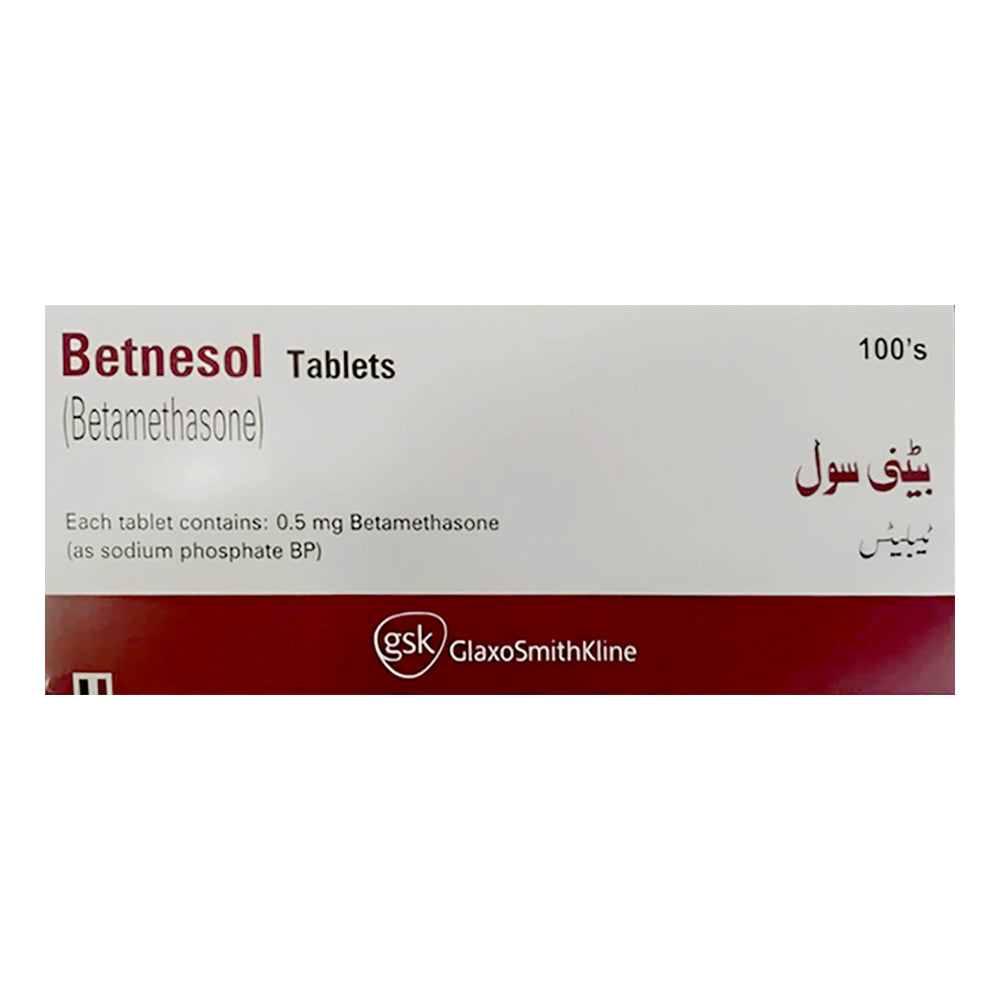 Betnesol 0.5mg Tablet 100's – One Health