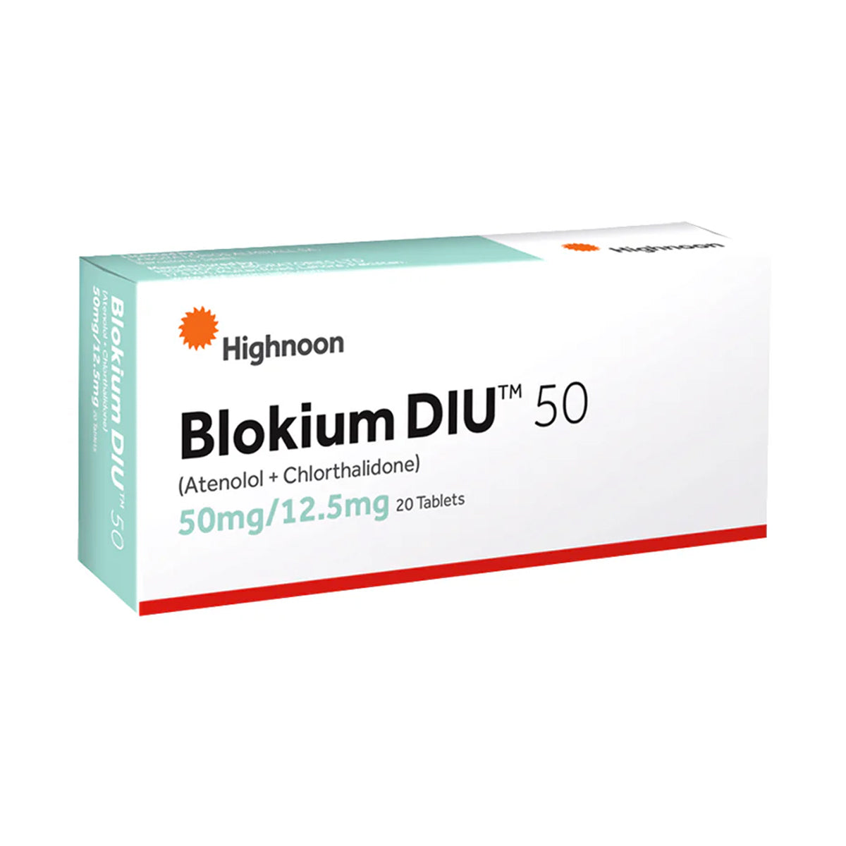 Blokium DIU 50mg 20 Tablets – One Health