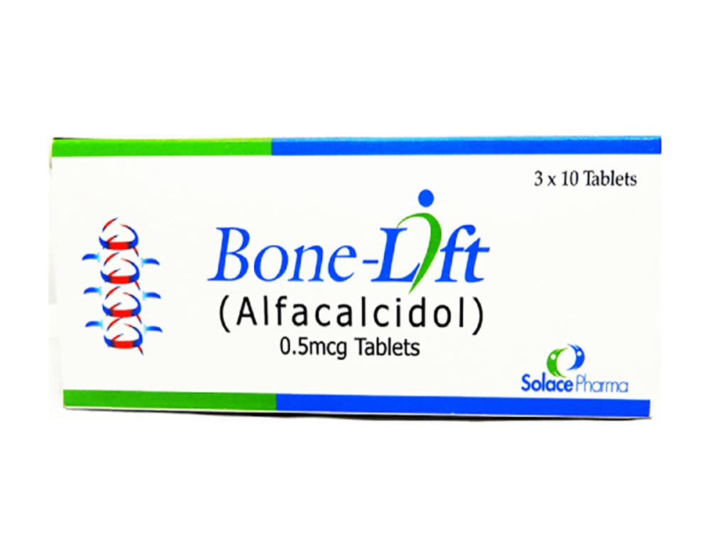 Bone-Lift 0.5mcg 30 Tablets – One Health