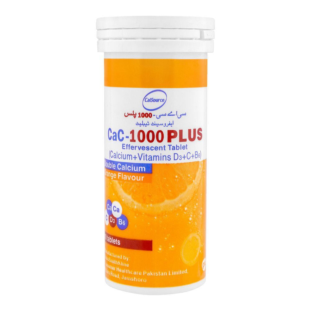 Cac-1000 Plus (Orange Flavour) 10 Tablets – One Health
