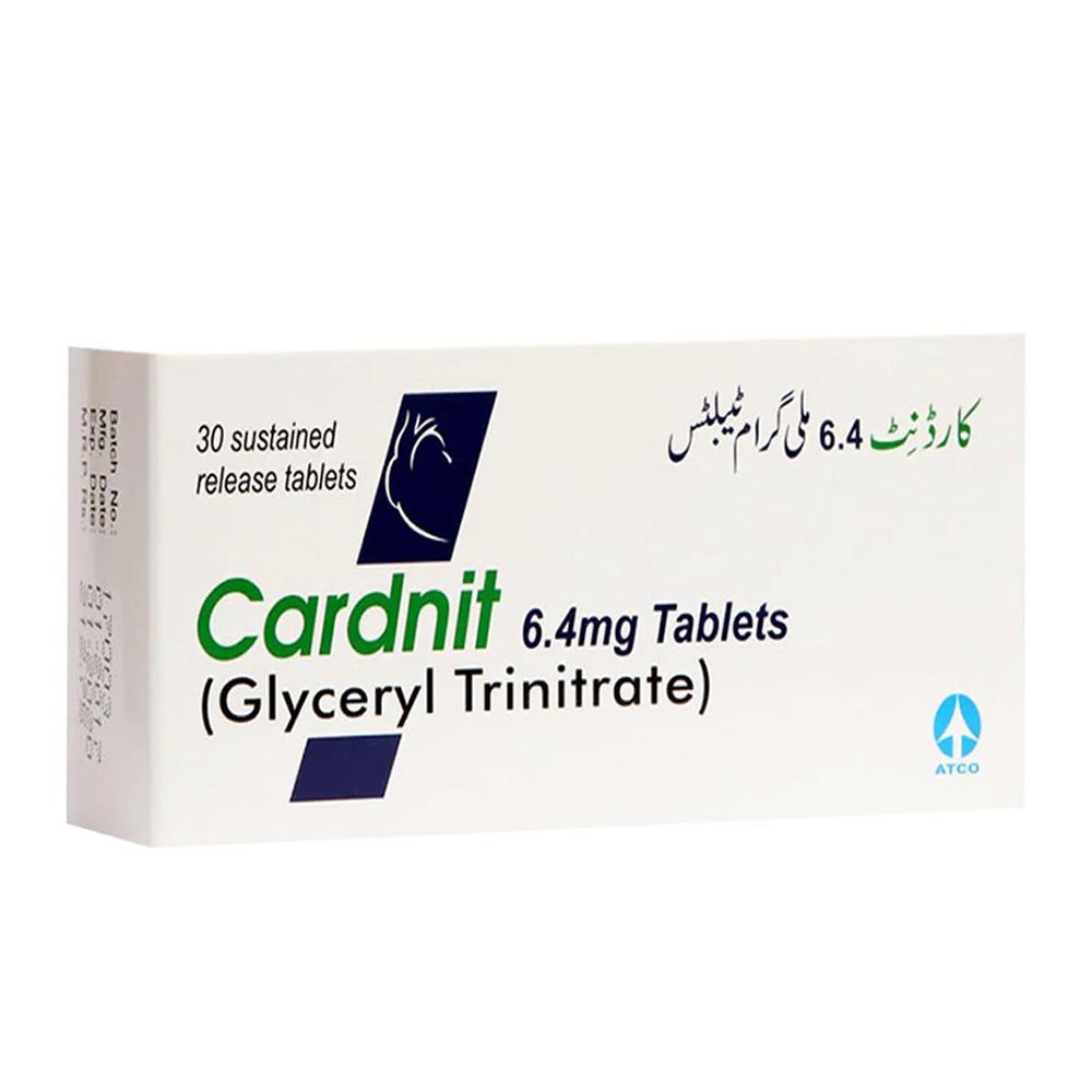 Cardnit 6.4mg 30 Tablets – One Health