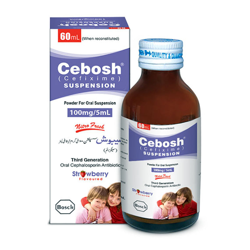 Cebosh Suspension 100mg 60ml – One Health