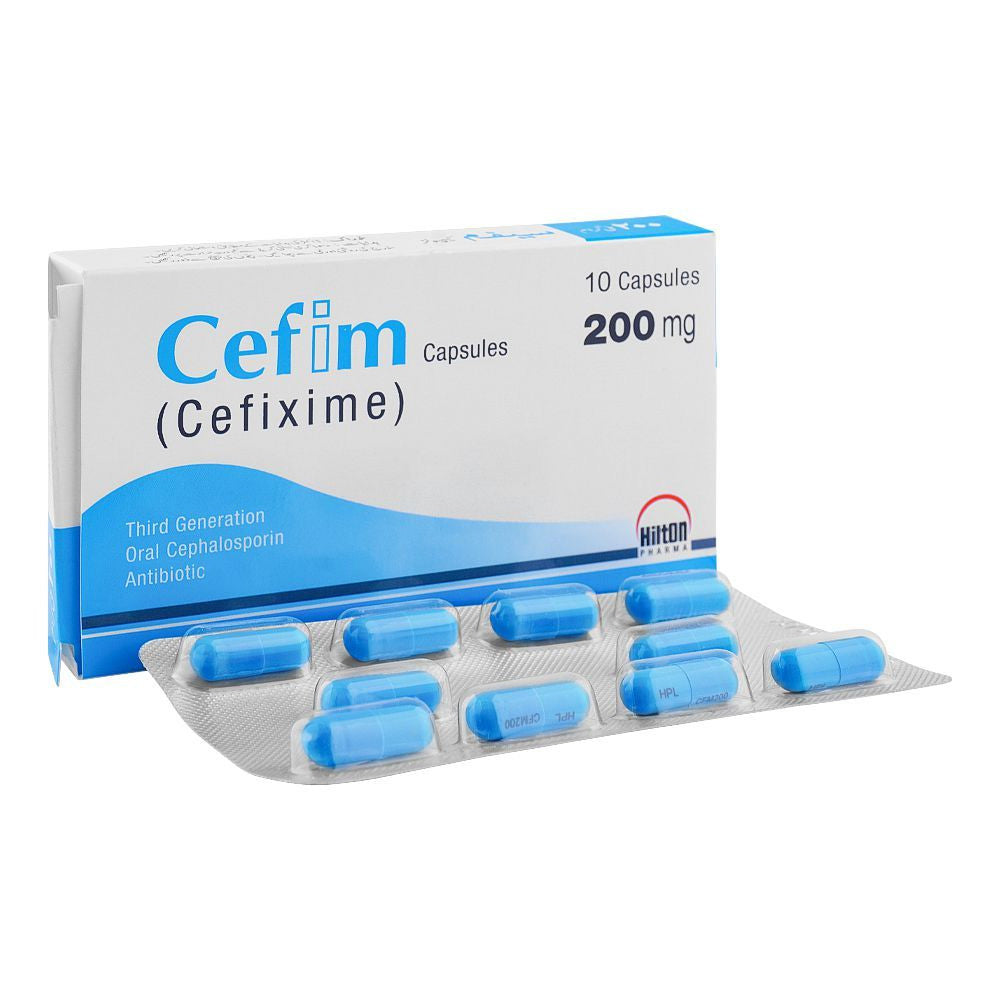 Cefim 200mg 10 Capsules – One Health