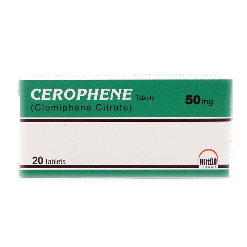 Cerophene 50mg 20 Tablets – One Health