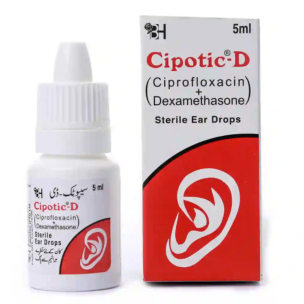 Cipotic-D Ear Drop 5ml – One Health