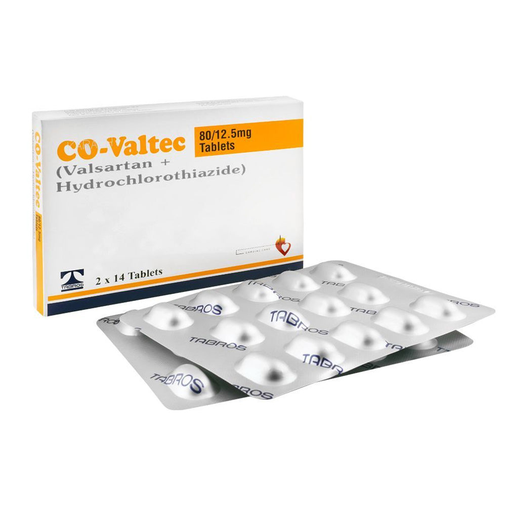 Co-Valtec 80/12.5mg 28 Tablets – One Health