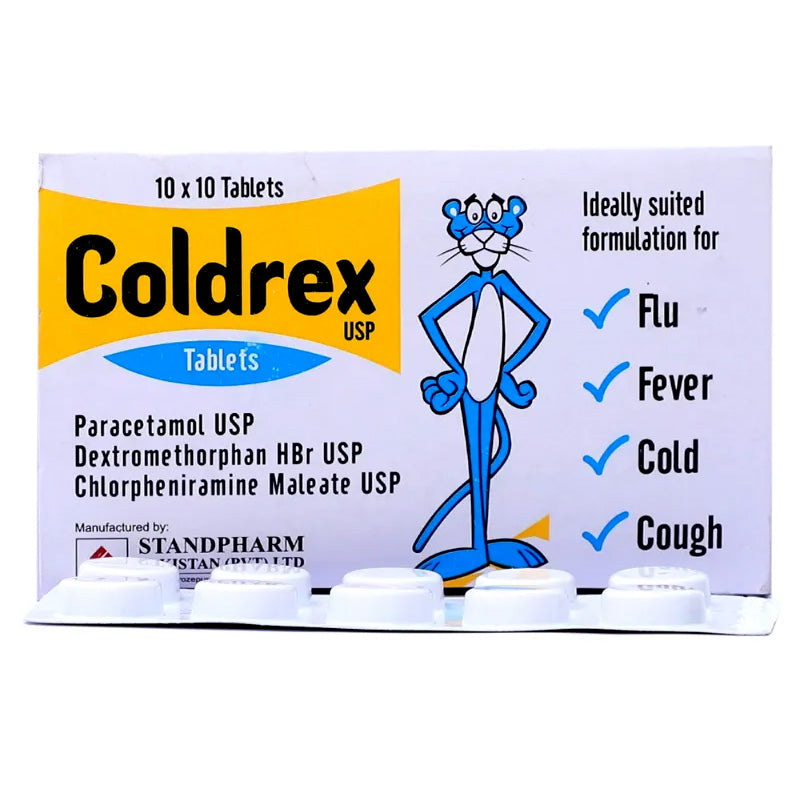 Coldrex 100 Tablets – One Health