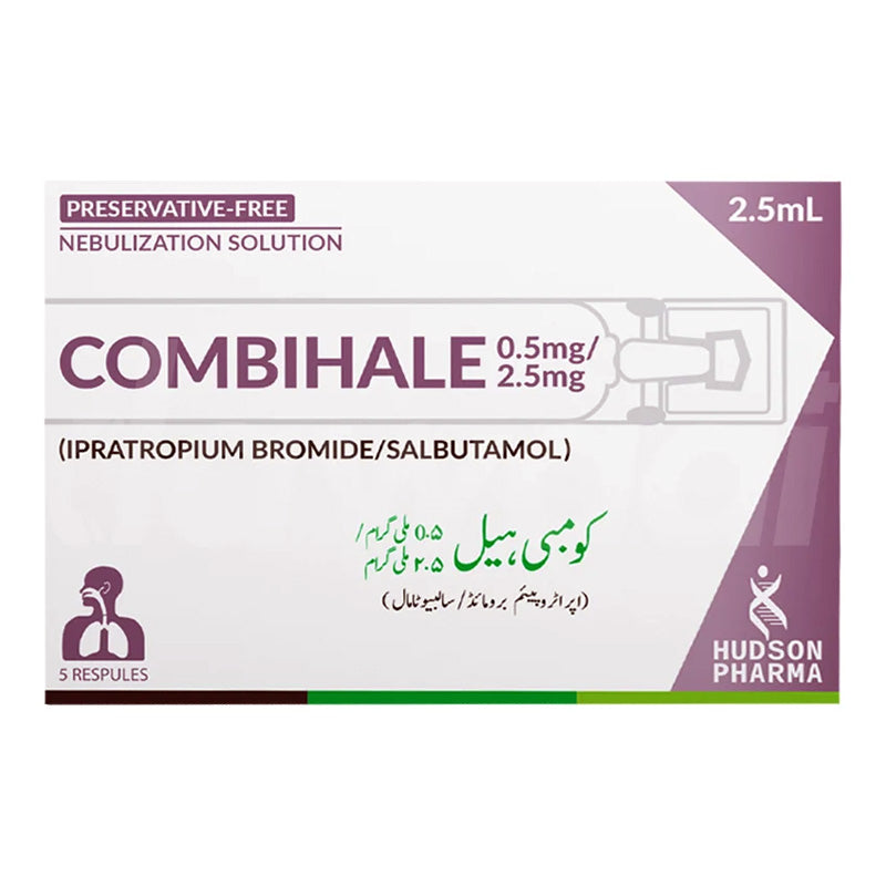 Combihale Preservative-Free Nebulization Solution 2.5ml – One Health