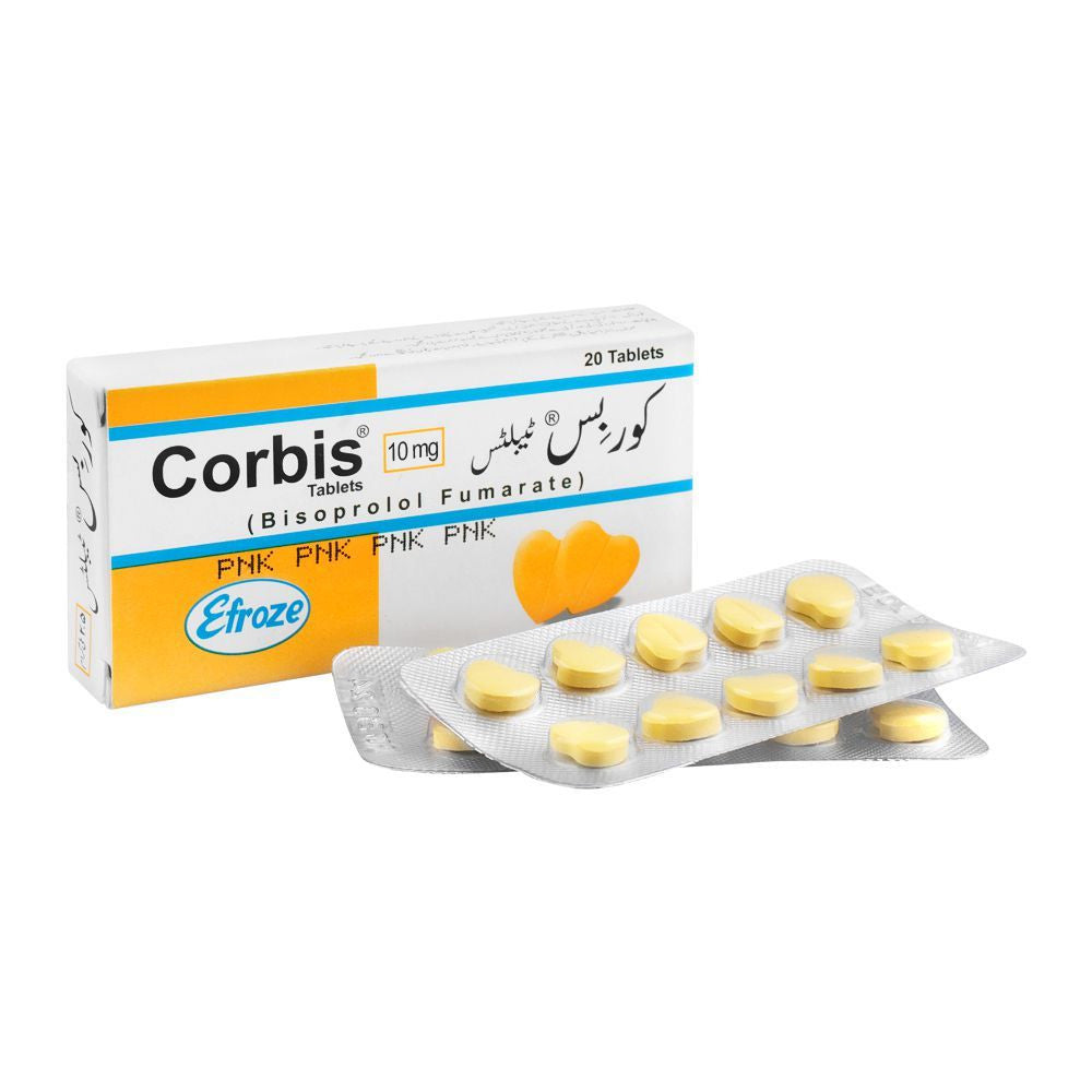 Corbis 10mg 20 Tablets – One Health
