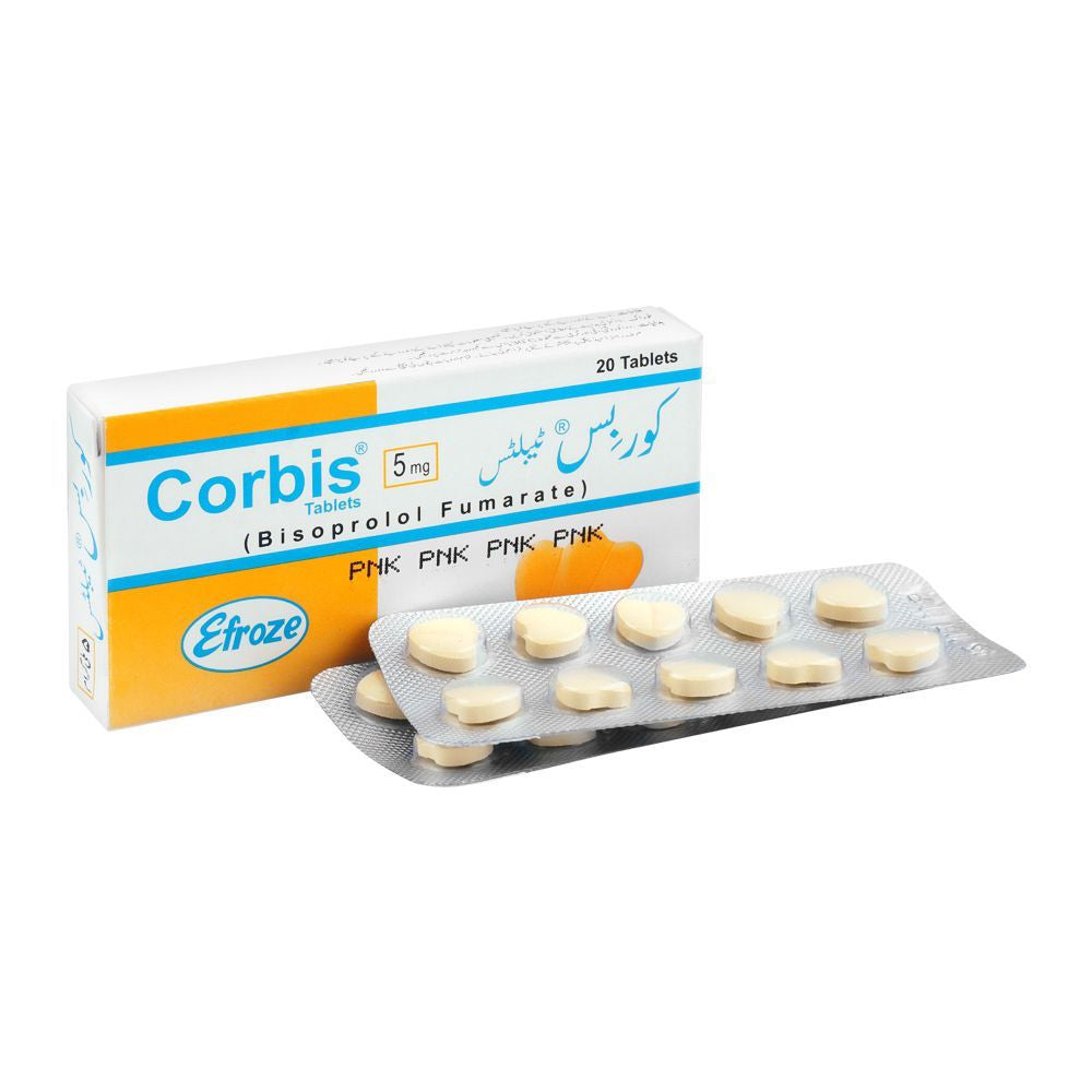 Corbis 5mg 20 Tablets – One Health