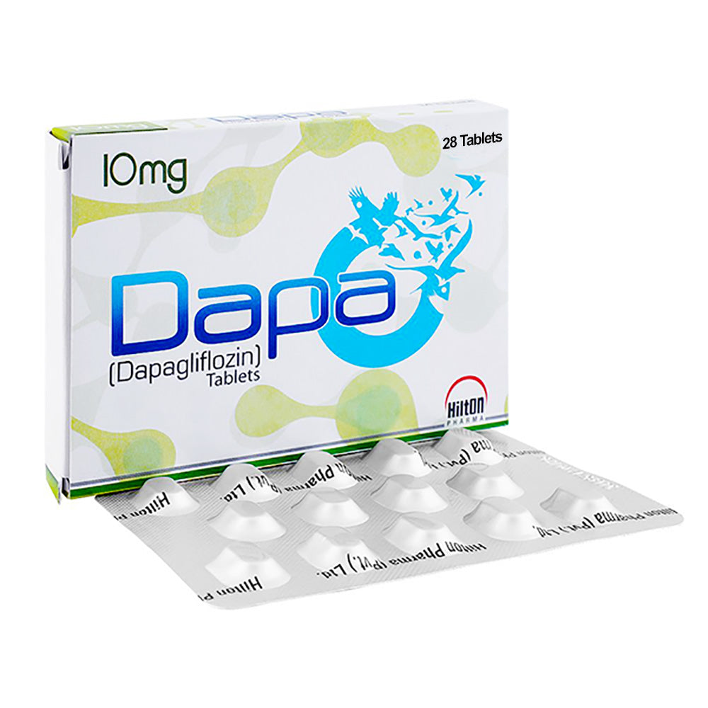 Dapa 10mg 28 Tablets – One Health