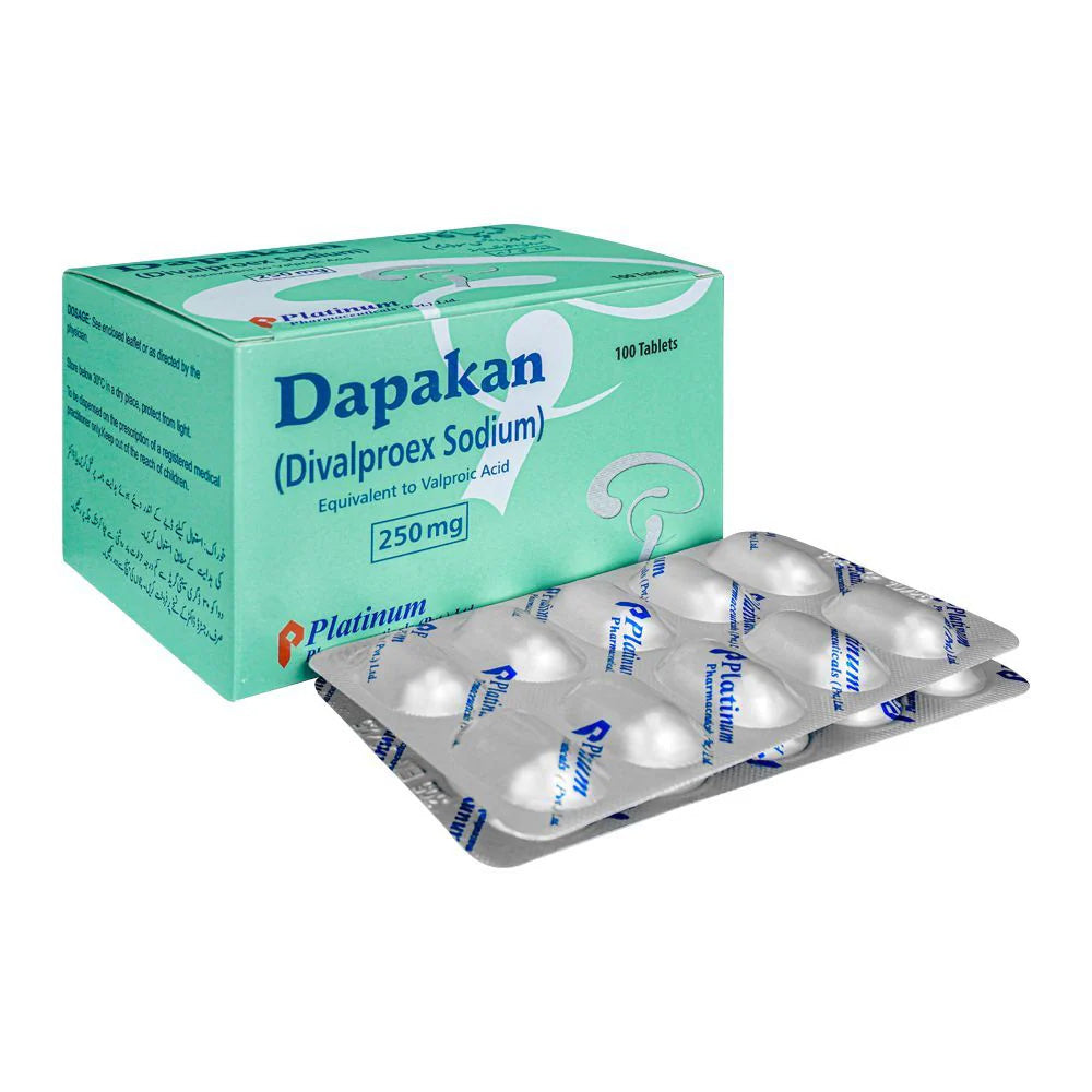 Dapakan 250mg 100 Tablets – One Health