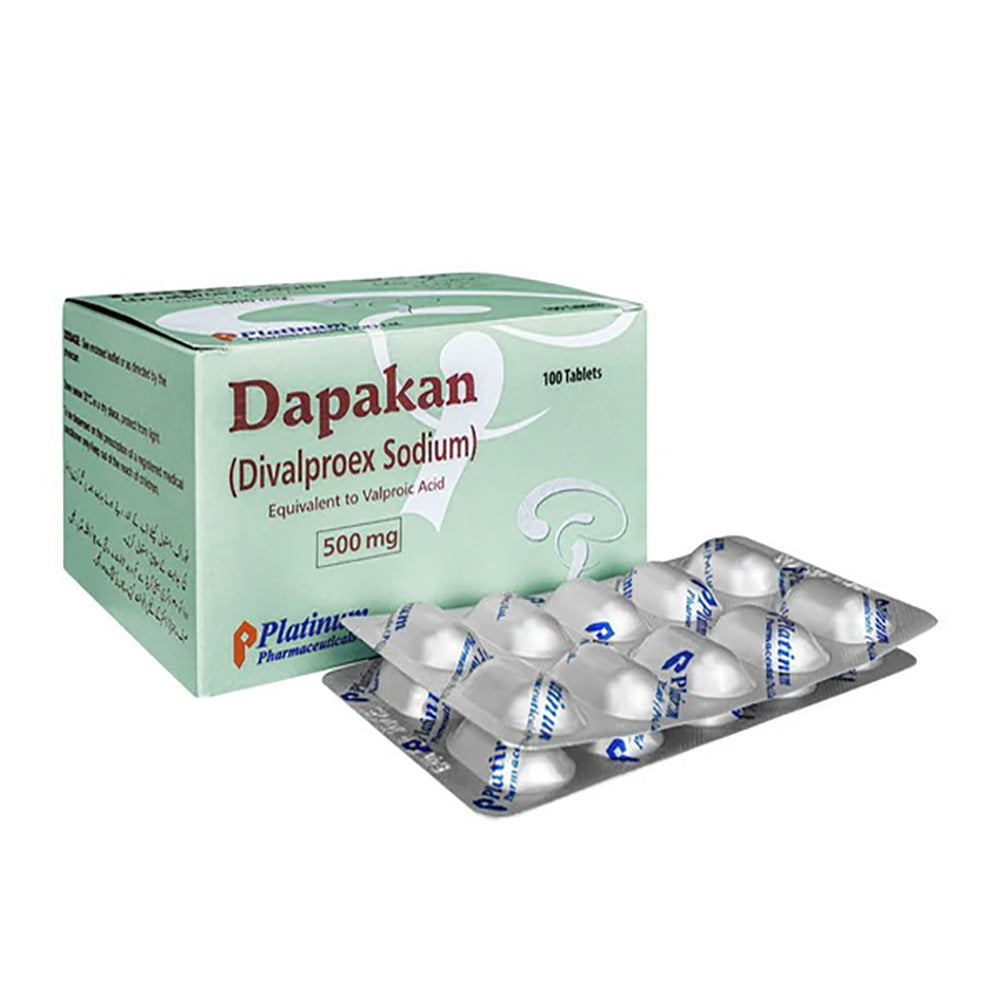 Dapakan 500mg 100 Tablets – One Health