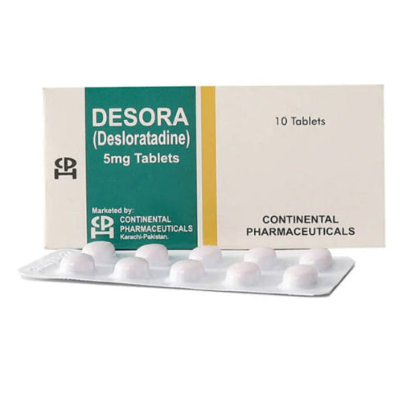Desora 5mg 10 Tablets – One Health