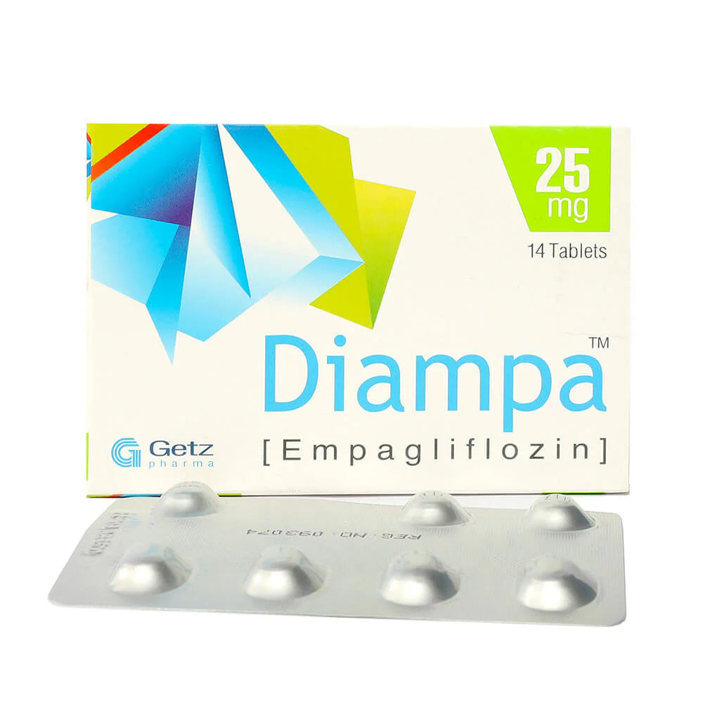 Diampa 25mg 14 Tablets – One Health