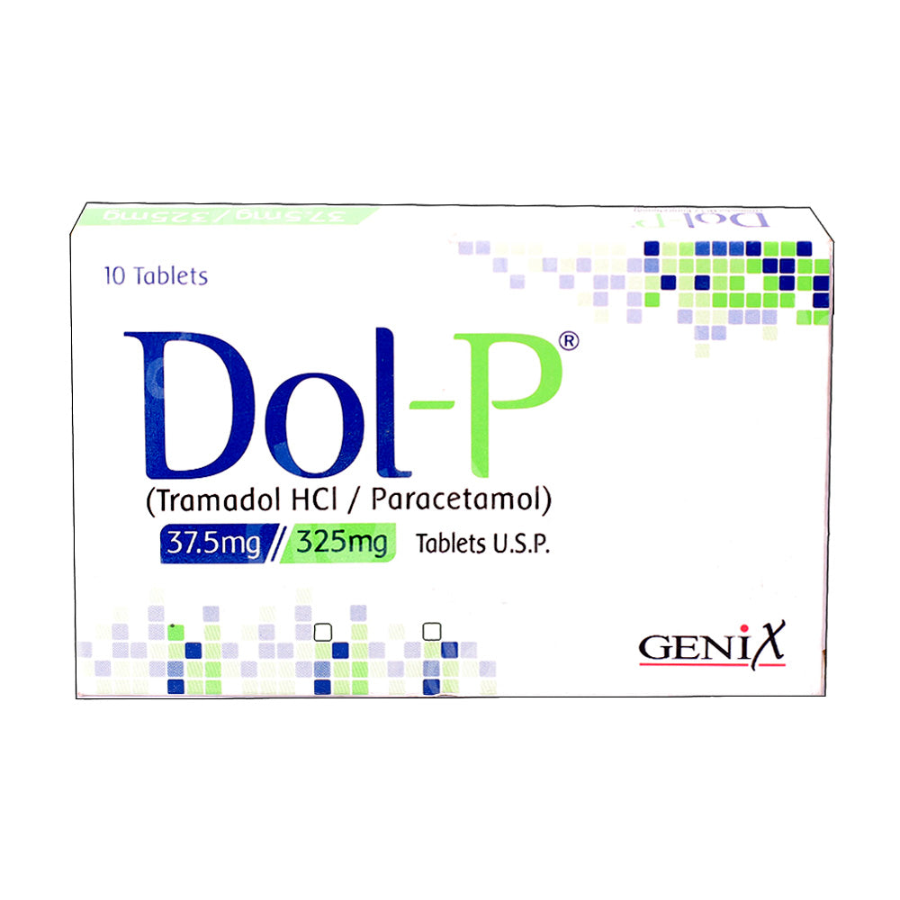 Dol-P 37.5mg/325mg 10 Tablets – One Health