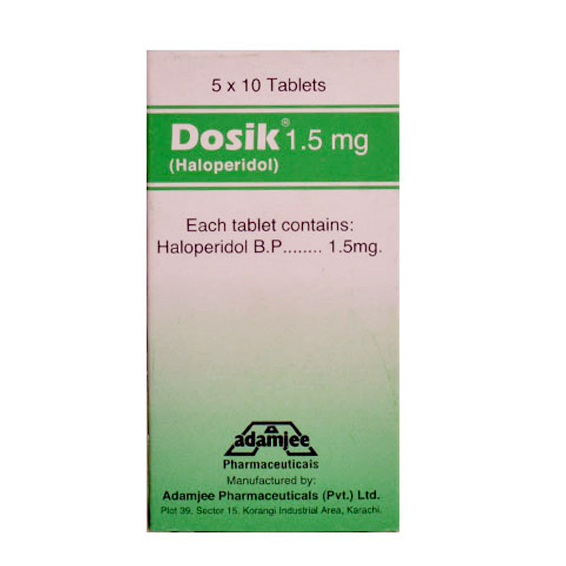 Dosik 1.5mg 5x10 Tablets – One Health