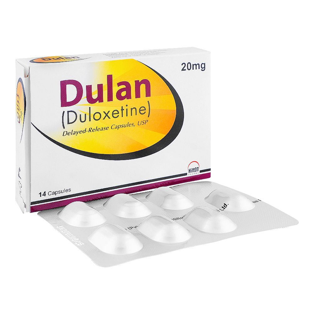 Dulan 20mg 14 Capsules – One Health