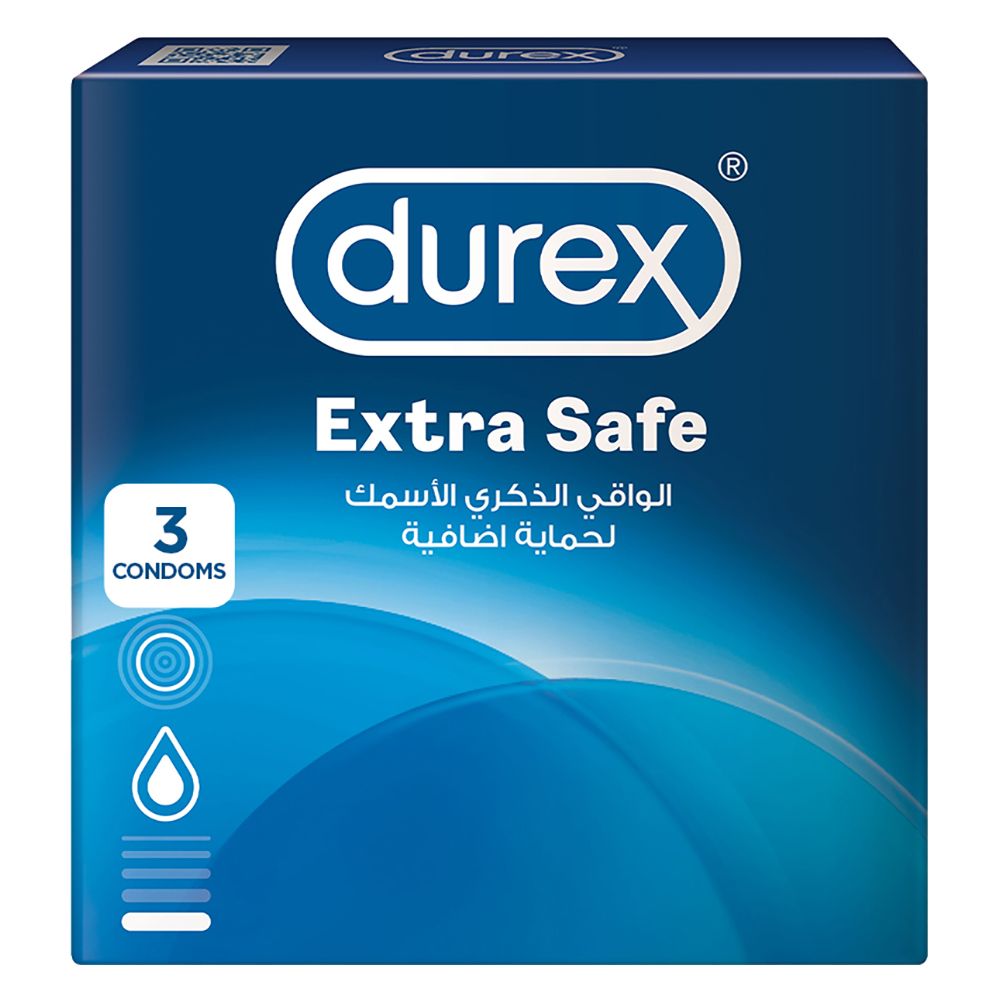 Durex Extra Safe Condom 3pcs – One Health