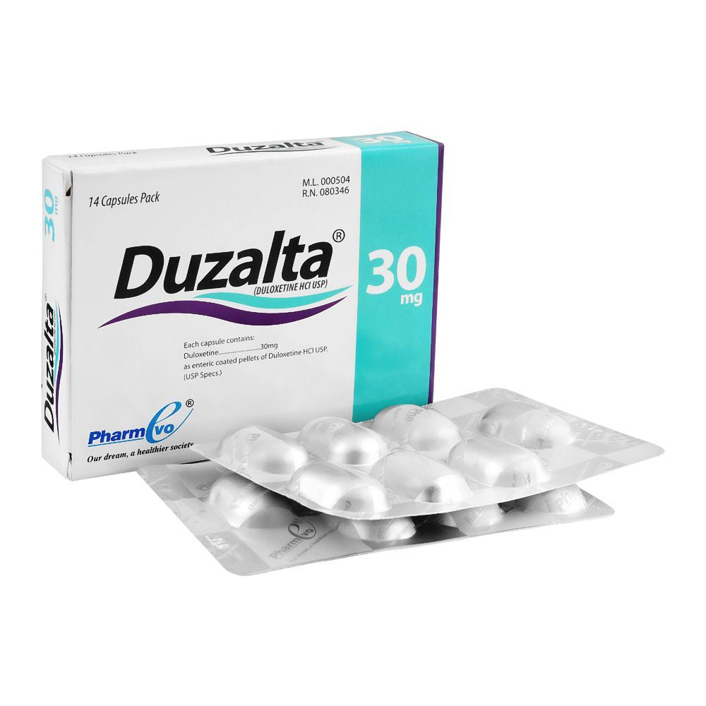 Duzalta 30mg 14 Capsules – One Health