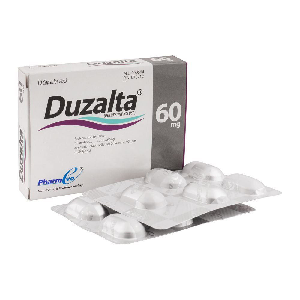 Duzalta 60mg 10 Capsules – One Health