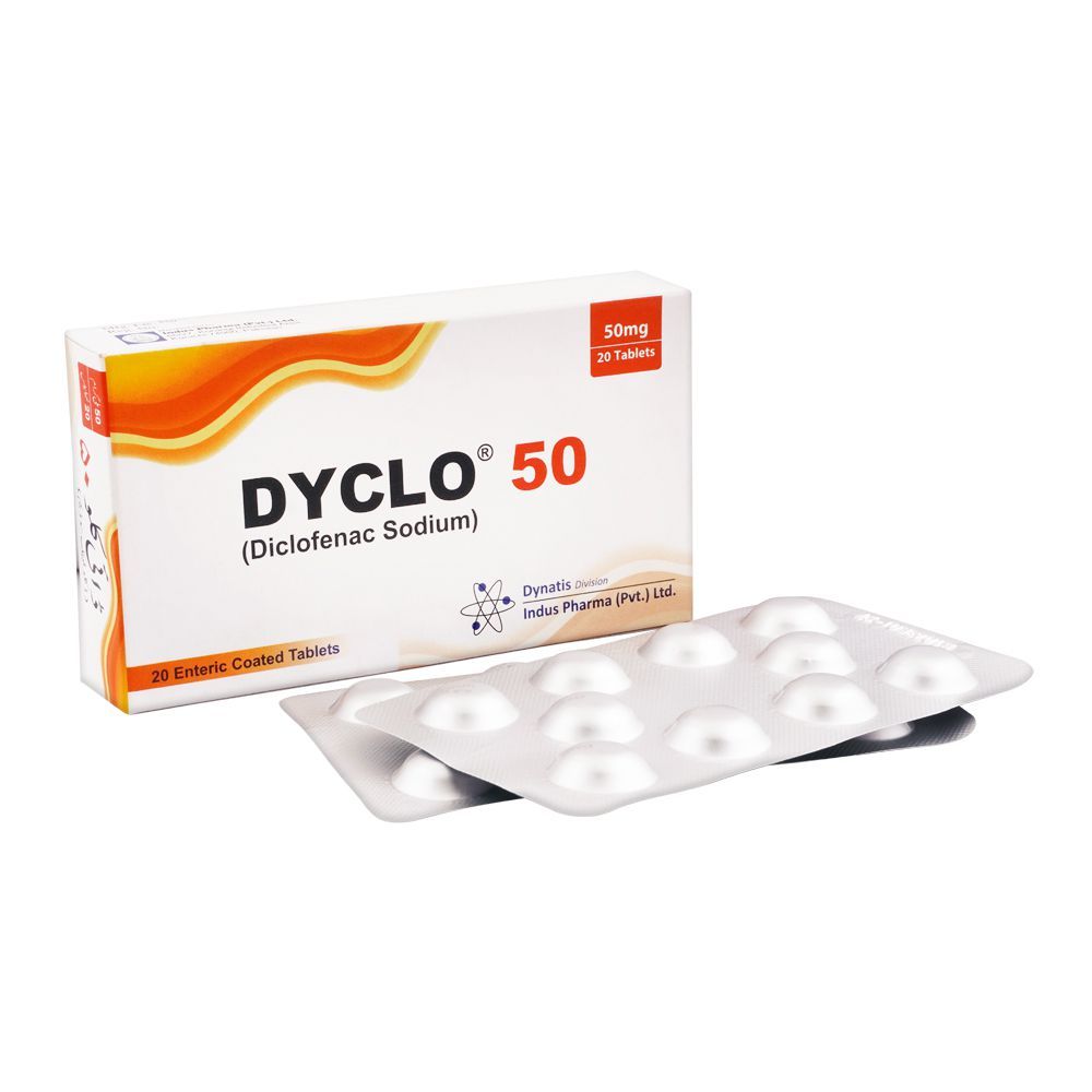 Dyclo 50mg 20 Tablets – One Health