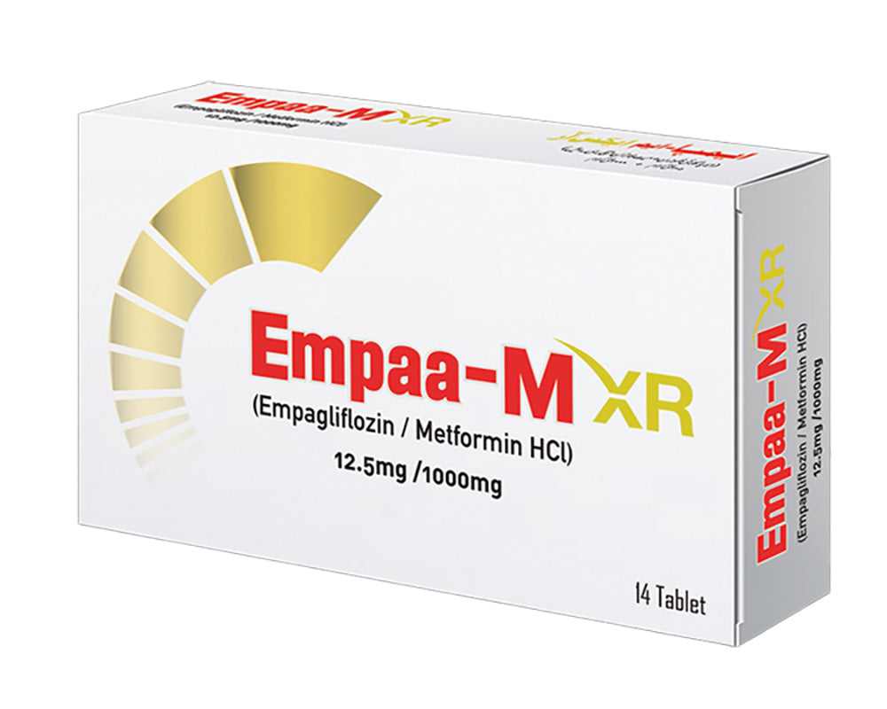 Empaa-M XR 12.5mg/1000mg 14 Tablets – One Health