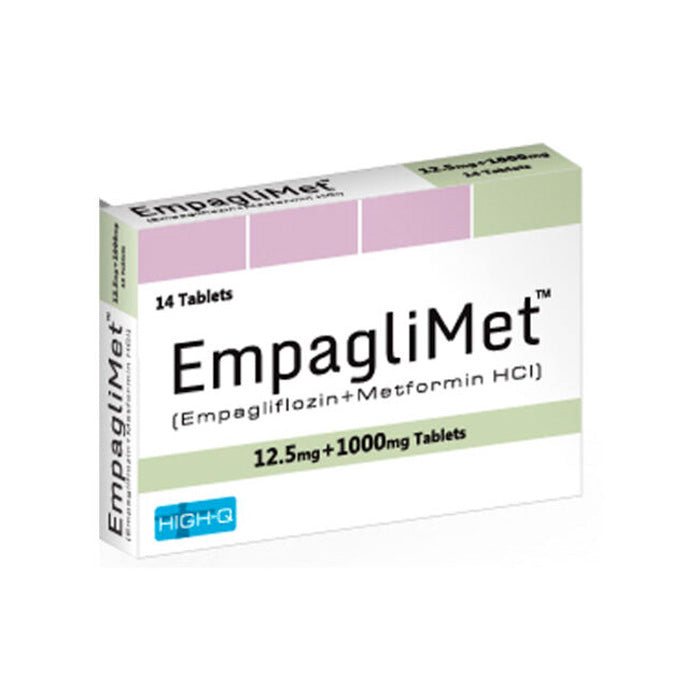 Empaglimet 12.5mg/1000mg 14 Tablets – One Health