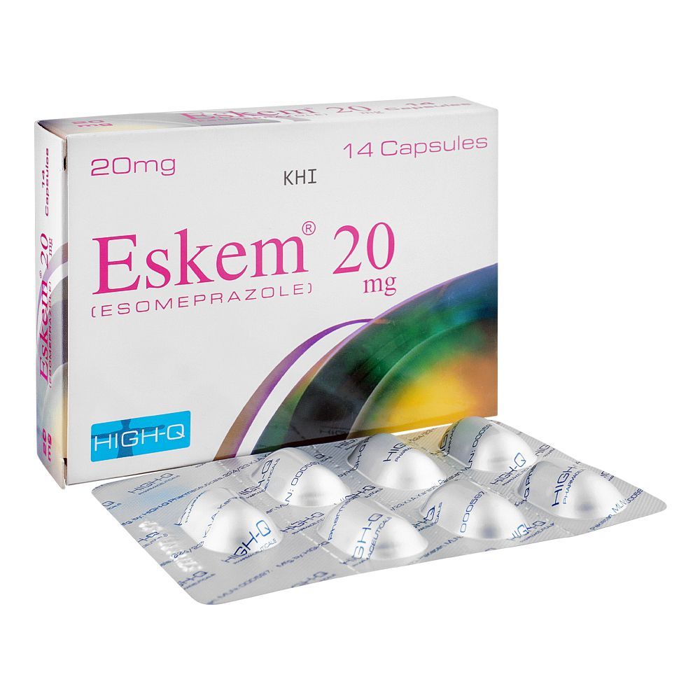 Eskem 20mg 14 Capsules – One Health