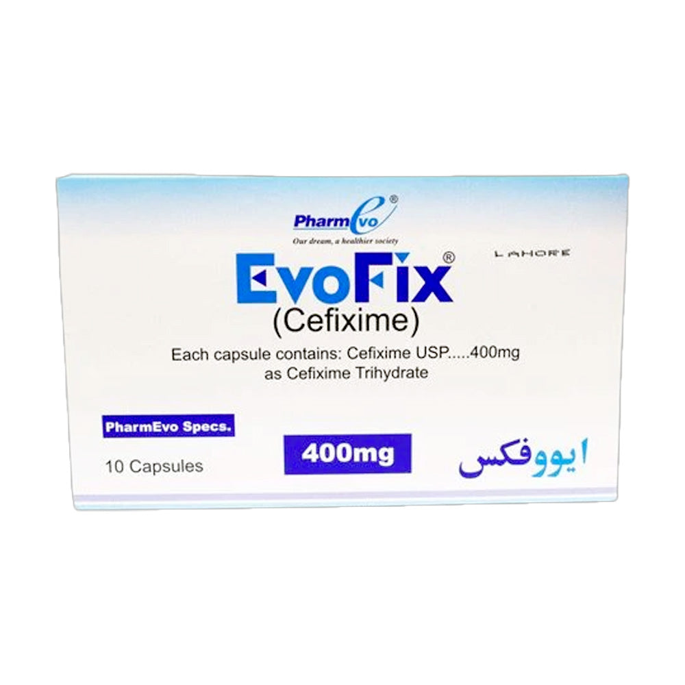 Evofix 400mg 10 Capsules – One Health